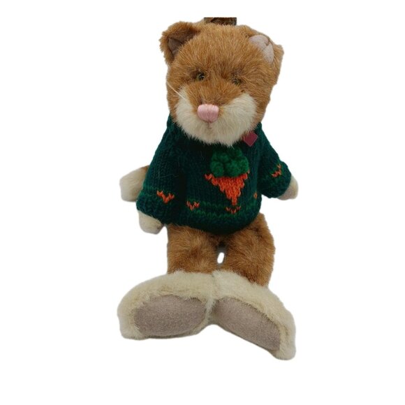 Boyds Bears | Toys | The Boyds Collection Cookie The Cat Plush In Green ...